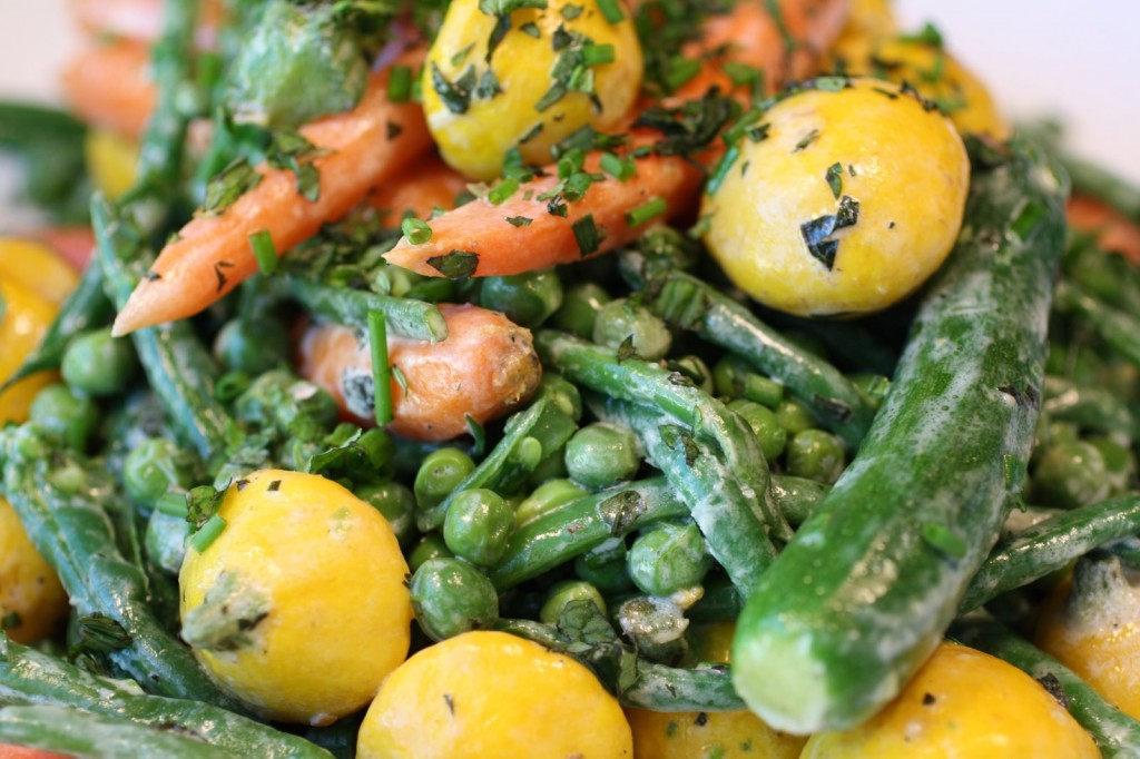 BBC Recipe: Spring Vegetables with Crème Fraîche and Chives - French ...